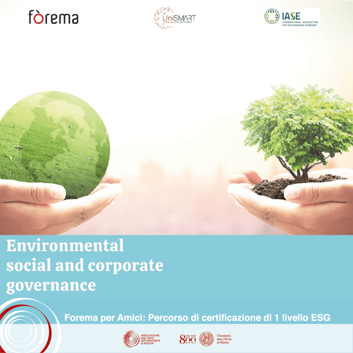 Fòrema per Amici: Percorso di certificazione di 1 livello ESG ...